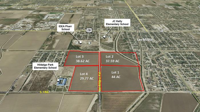 Listing - 29.77 acres at SW corner of I Road & Las Milpas Road, Pharr ...